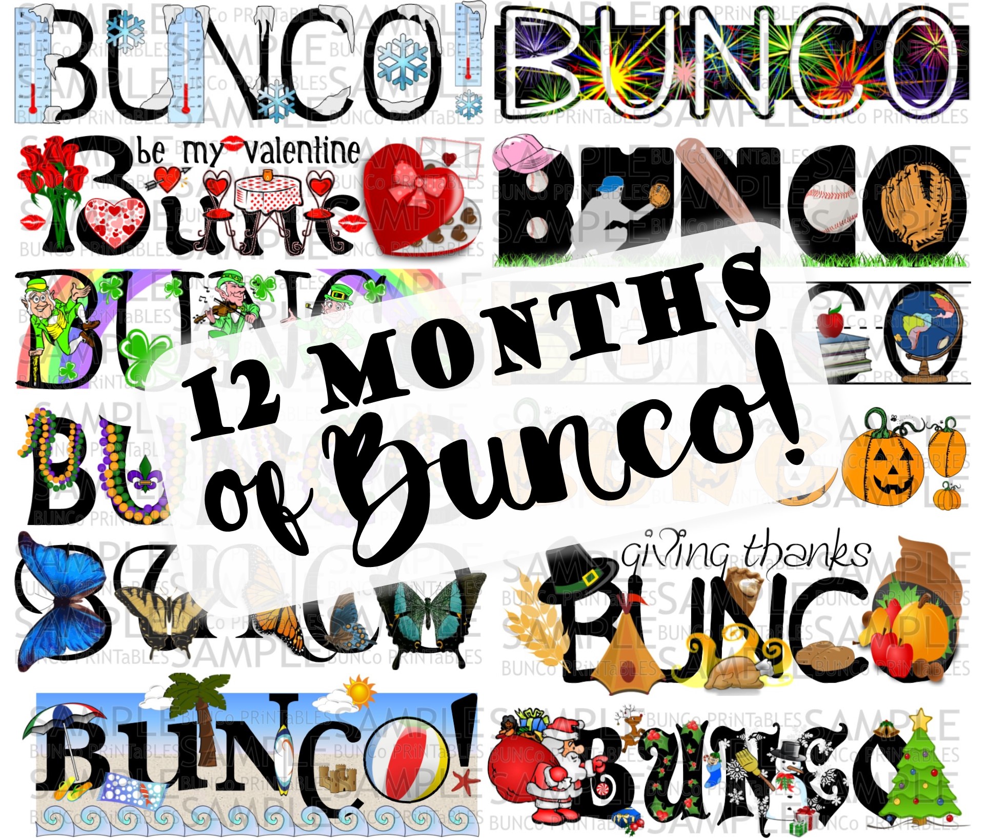 Welcome - Bunco Printables